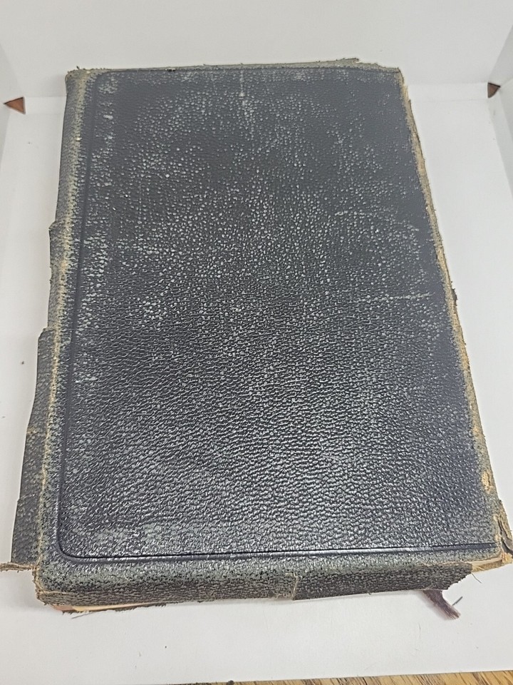 Holy Bible Concordance KJV King James Red Letter Illustrated Oxford T 7 ...