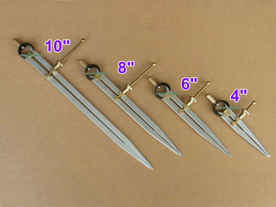 Dividers Gauge Distant Measuring Spring Divider Flat Leg Design ...