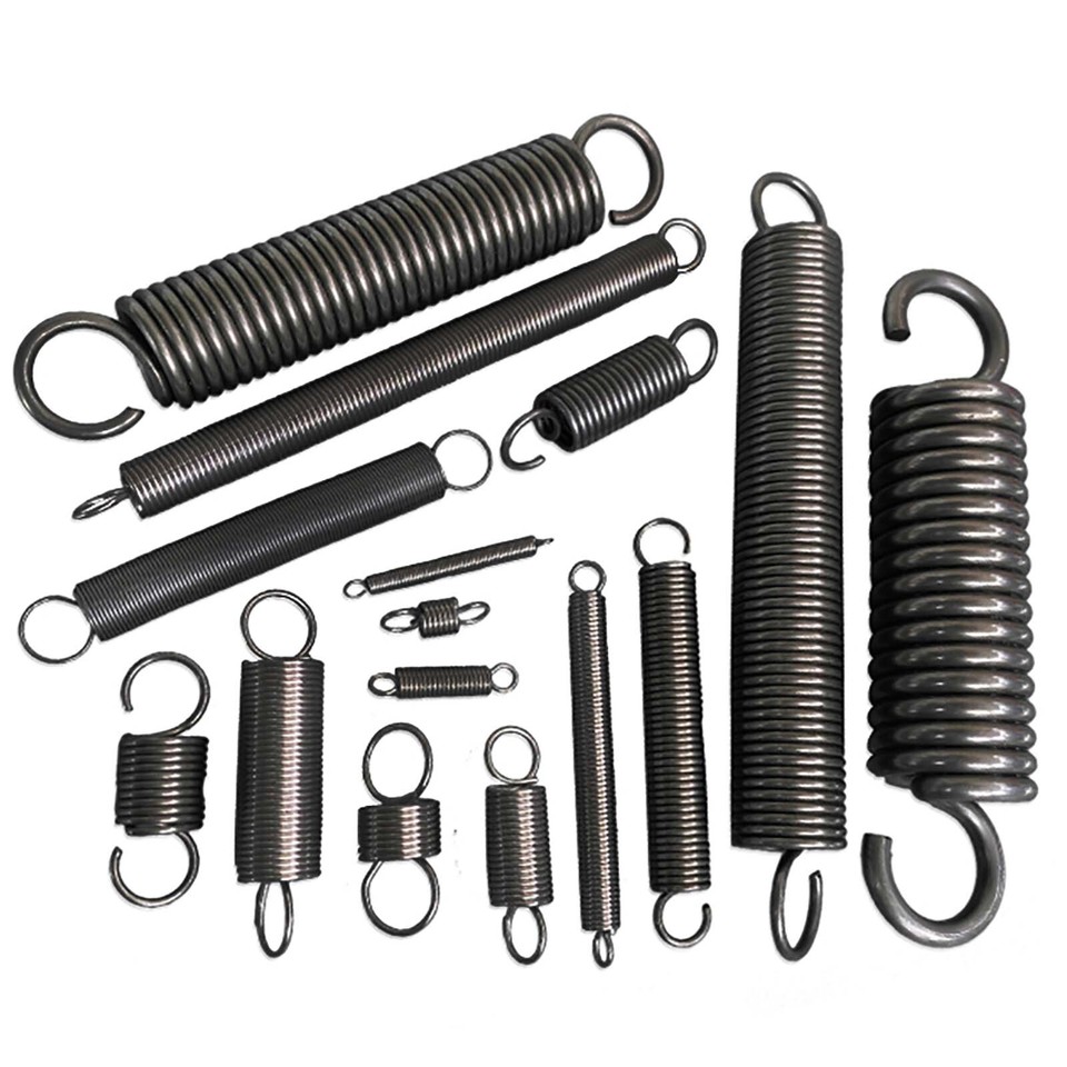 0.3mm to 2mm Wire Dia Hook Extension Tension Spring Springs Steel Small ...