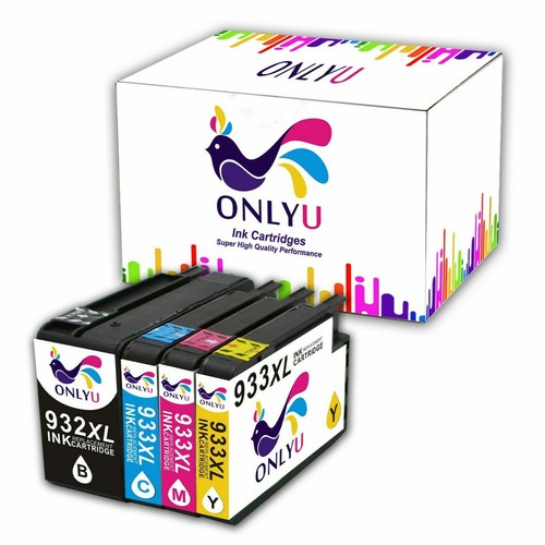4PK 932XL 933XL Ink Cartridge For HP Officejet 6100 6700 6600 7610 7100 ...