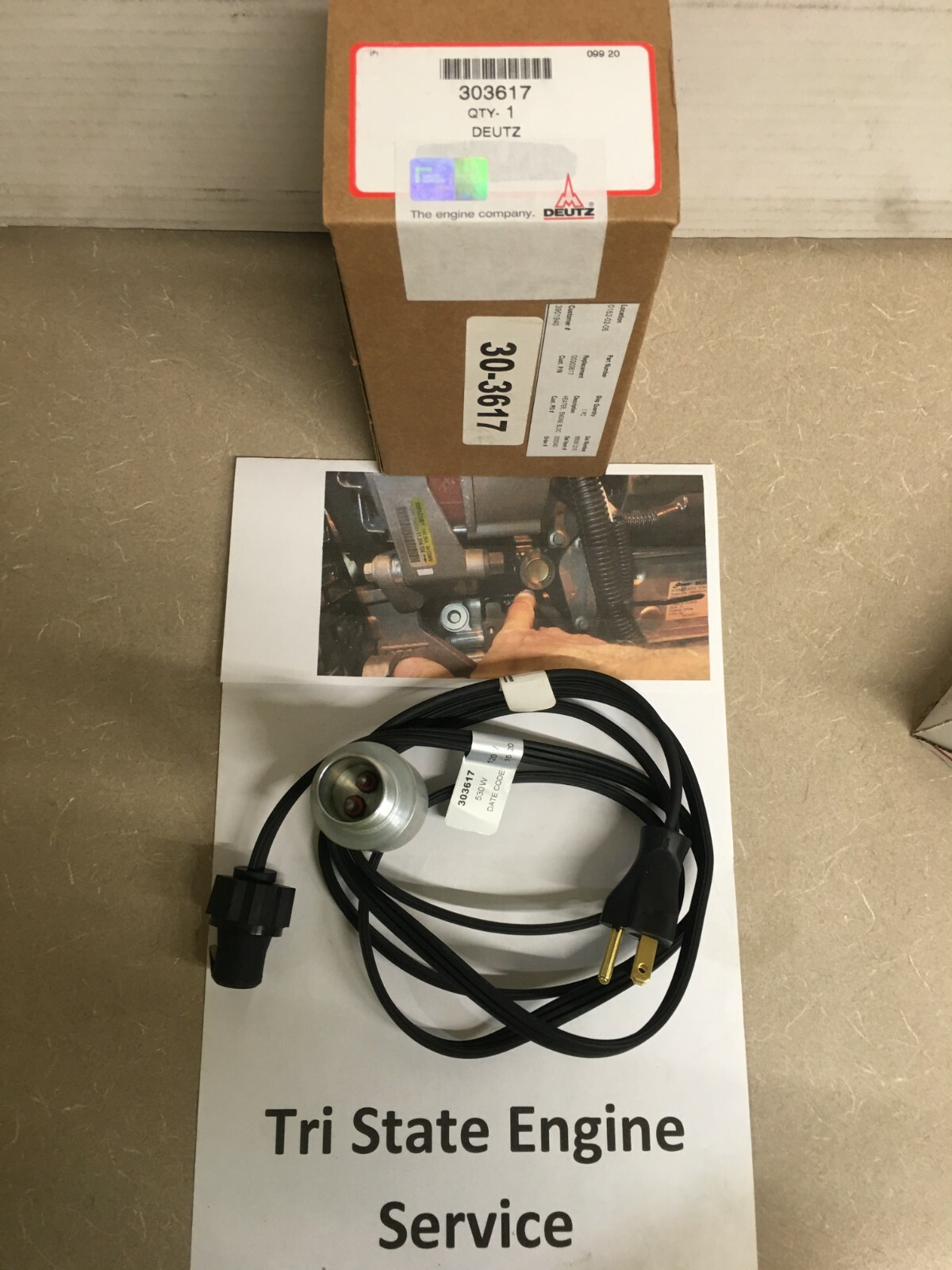 Deutz Hotstart 303617 Block Heater d2.9 td2.9 for sale online | eBay