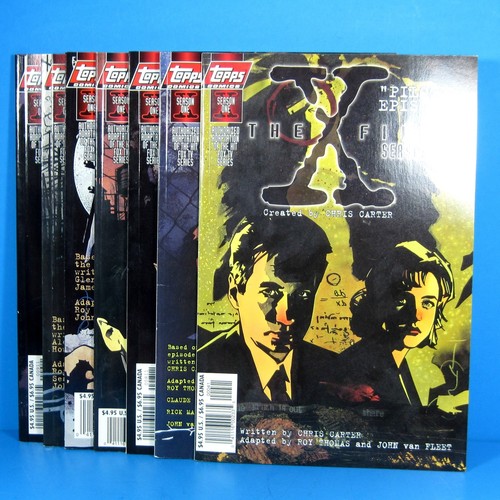 7 issues X-Files Season One Topps comics VF/NM 9.0 | eBay