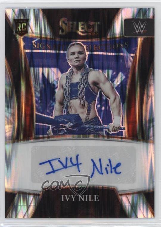 2022 Panini Select WWE - Signature Selections Flash Prizm #SN-INY Ivy ...