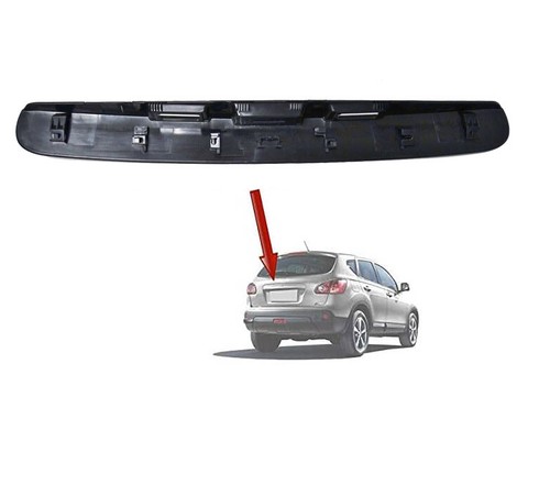 FOR NISSAN QASHQAI REAR TAILGATE BOOT LID HANDLE COVER TRIM 2007-2013 ...