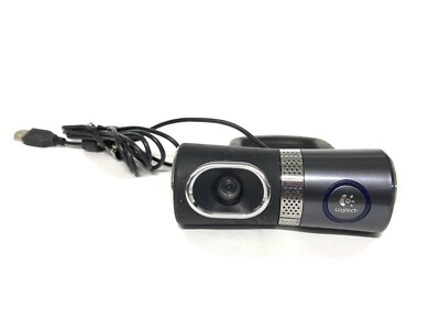 Logitech QuickCam Ultra Vision Webcam (V-UBH44) Black Untested | eBay