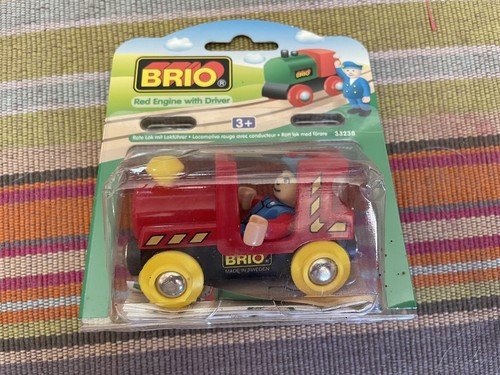 33238 BRIO Wooden Train Red Engine with Driver! NIB! Thomas | eBay