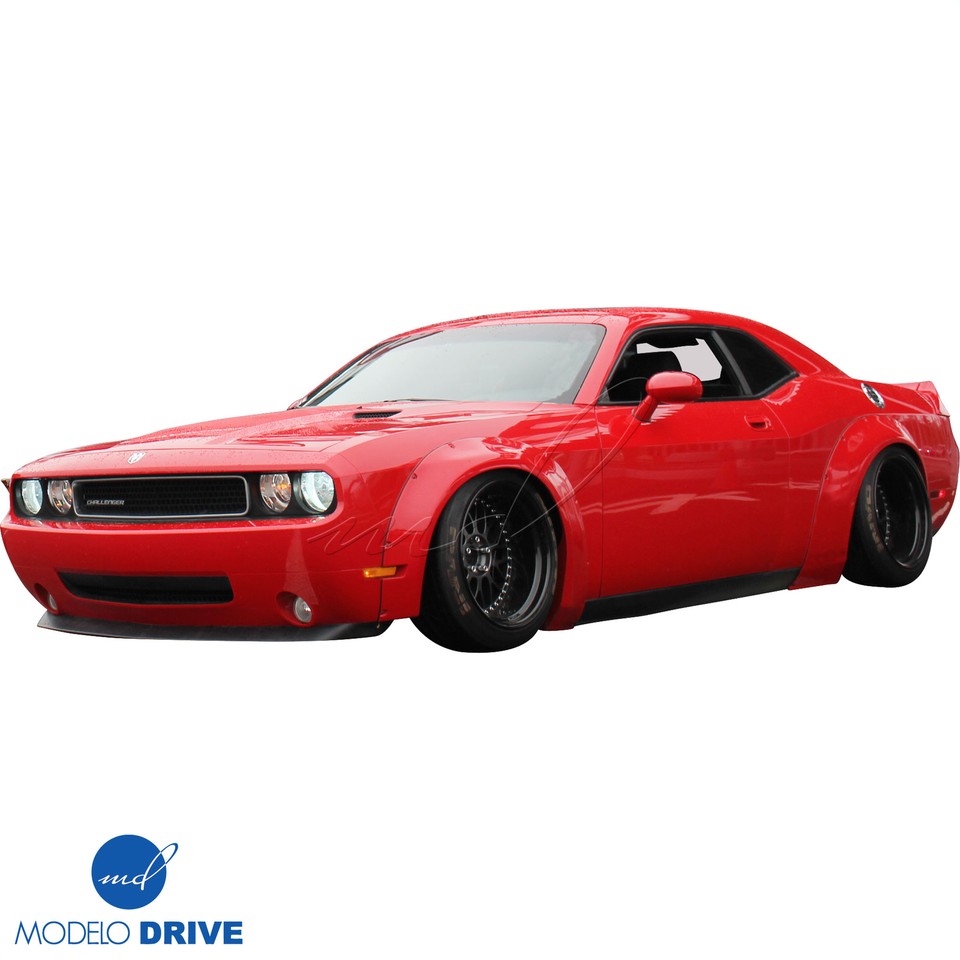 FRP LBPE Wide Body Kit 7pc For Dodge Challenger 08-18 ModeloDrive | eBay