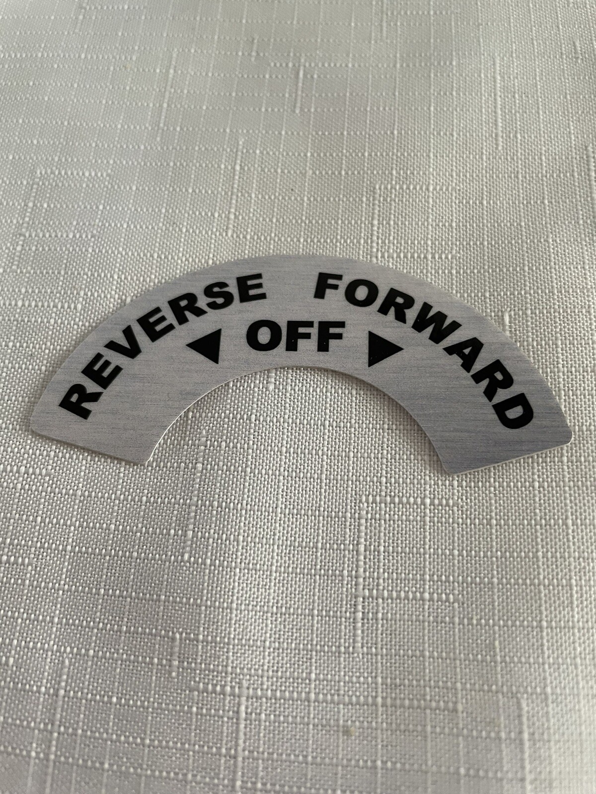 Yamaha G1 Golf Cart Instrument Panel Forward & Reverse Indicator Decal ...