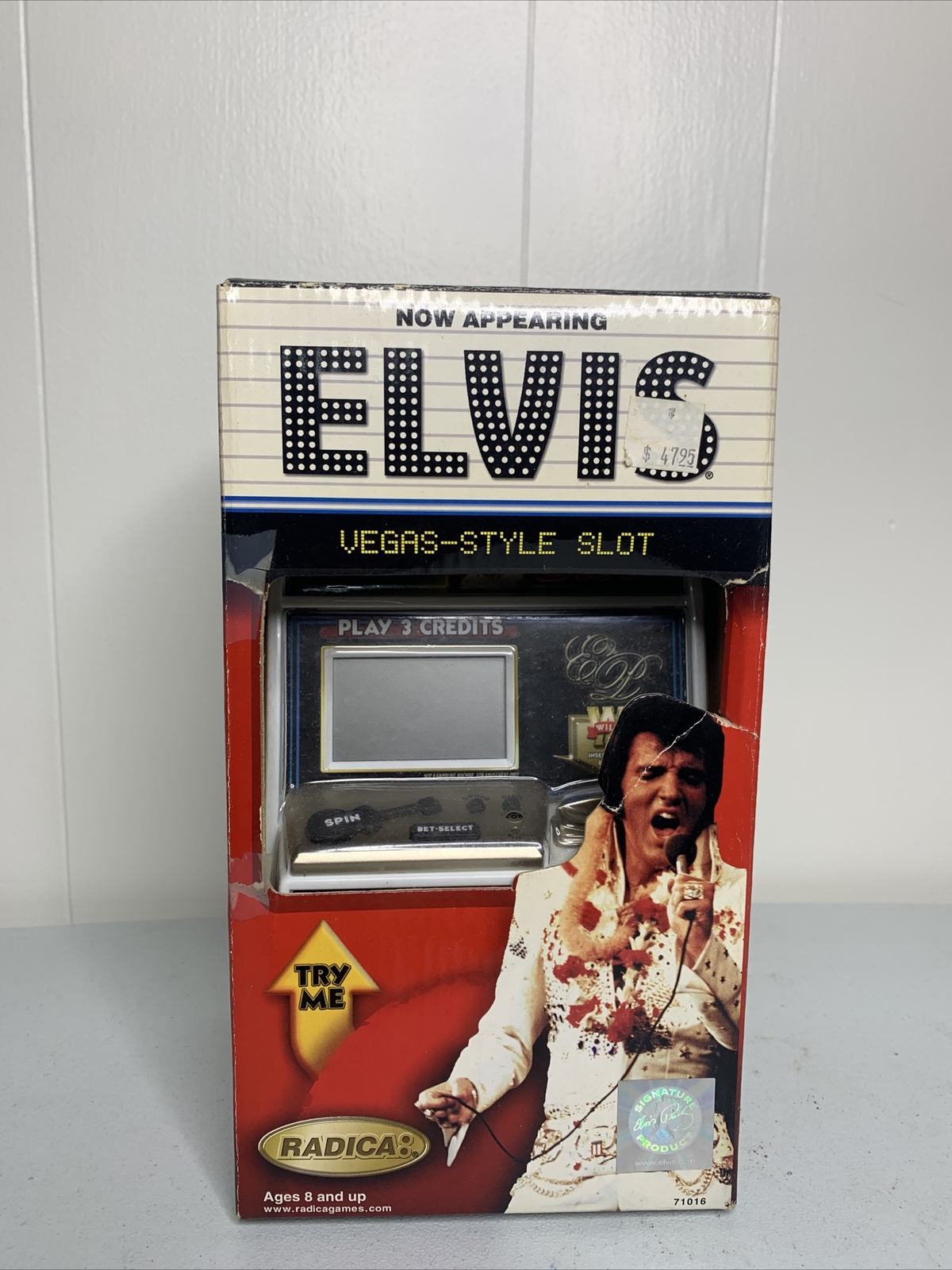 NEW!Radica Elvis Presley Vegas Style Slot Machine Game * Collectable ...