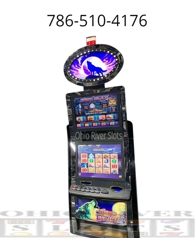 Aristocrat Viridian Slot Machine "Timber Wolf" Free Play, Handpay | eBay