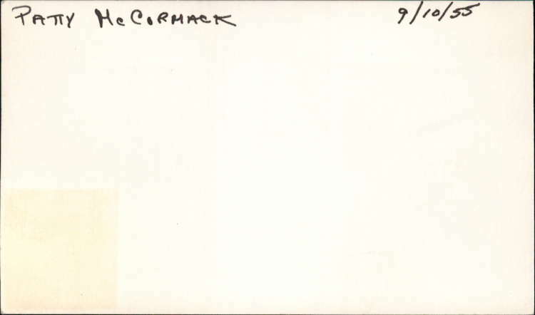 Patty McCormack Actress The Master Signed 3" x 5" Index Card | eBay