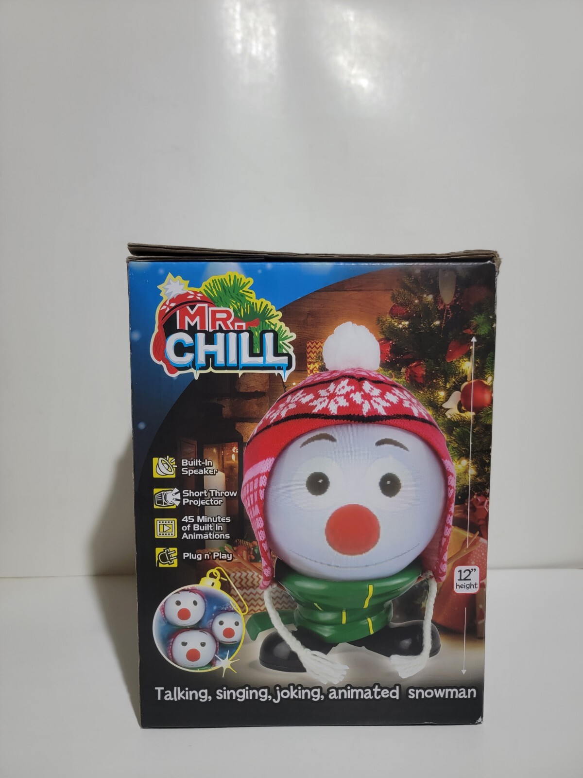 ANIMAT3D Mr. Chill Talking Animated Snowman Action Figure for sale ...