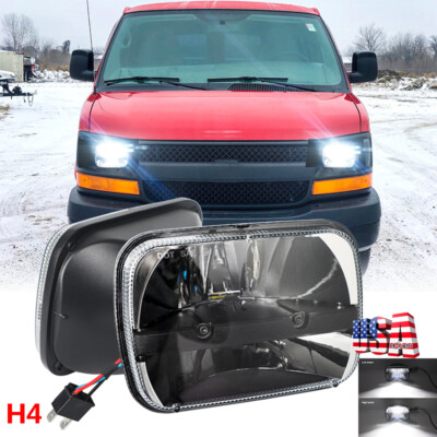 For Chevy Express 1500 2500 3500 G10 G20 Astro Cargo Van 5x7" 7x6" Led ...