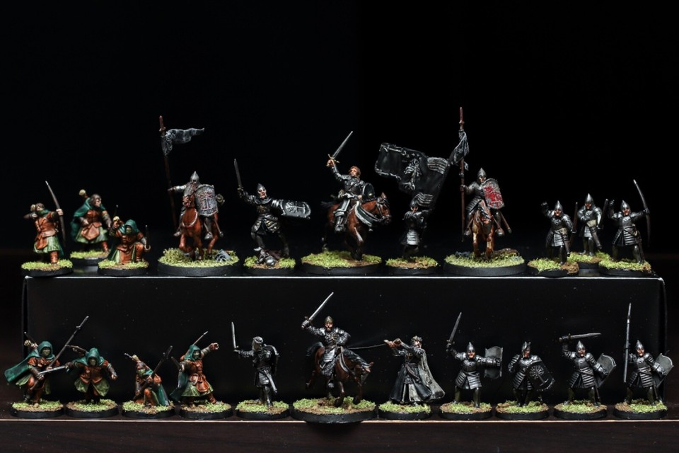 Angmar Pro Painted Army Builder - Lord of the Rings Miniatures ...