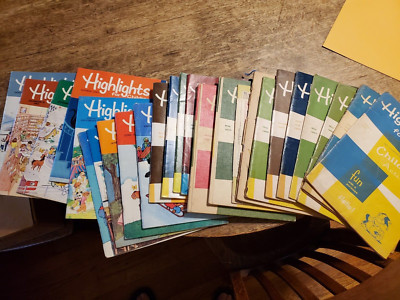 Lot of 25 Vintage HIGHLIGHTS Magazines - 1961 thru 1984 | eBay