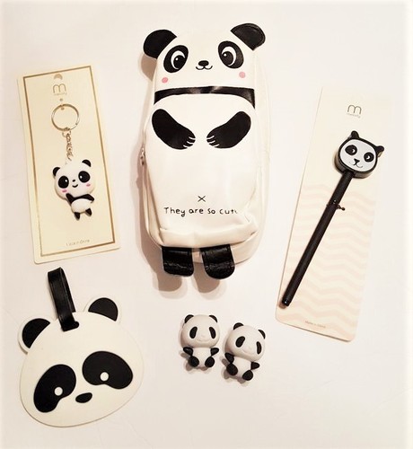 Super Cute Panda Accessories Set | eBay