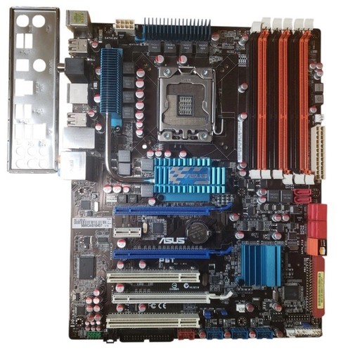 ASUS P6T LGA 1366 Socket DDR3 Motherboard | & 6GB RAM & i7 CPU Tested ...