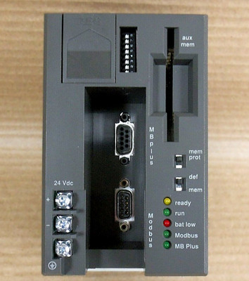 AEG MODICON / SCHNEIDER PC-E984-245 SERIES: COMPACT 984 CPU. 8K-MEMORY ...