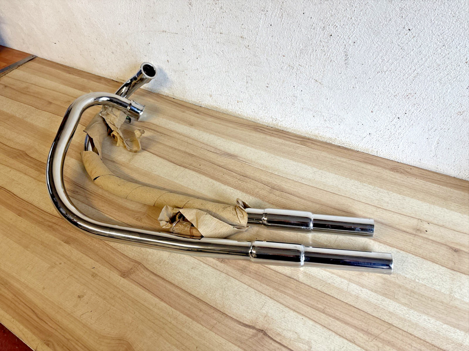 NORTON 650SS ATLAS PAIR FRONT PIPES NEW OLD STOCK | eBay UK