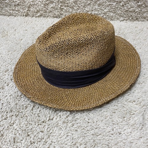 Duckster Panama Straw Hat Large Extra Large Brown Explorer Safari USA ...