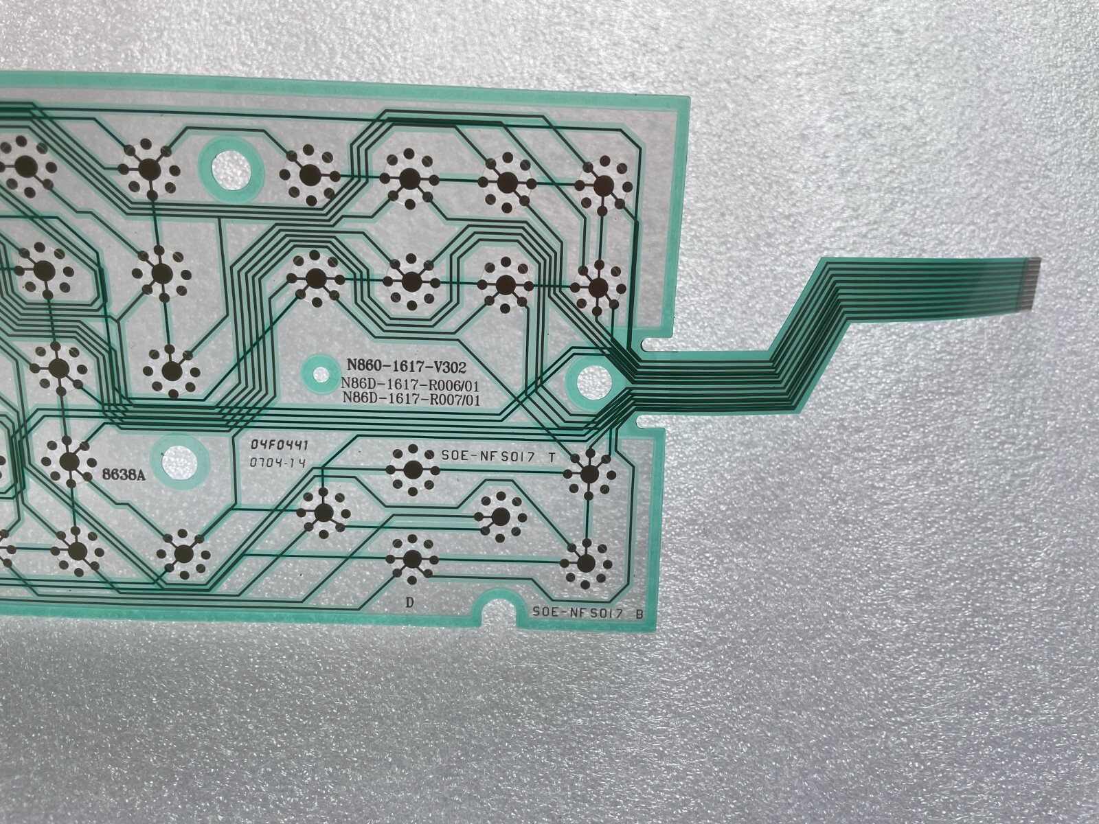 N860-1617-V302 N86D-1617-R006-01 N86D-1617-R007-01 SOE-NFS017 membrane ...