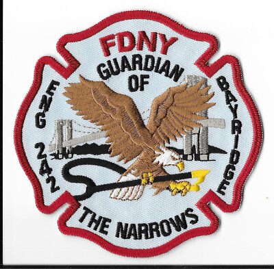 New York Fire Department (FDNY) Engine 242 Bayridge Patch V1 | eBay