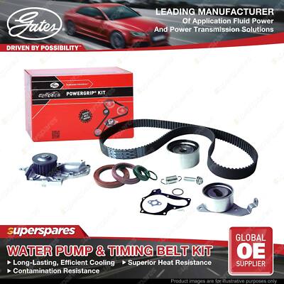 Gates Water Pump & Timing Belt Kit for Holden Apollo JM JK JL JP W/O ...
