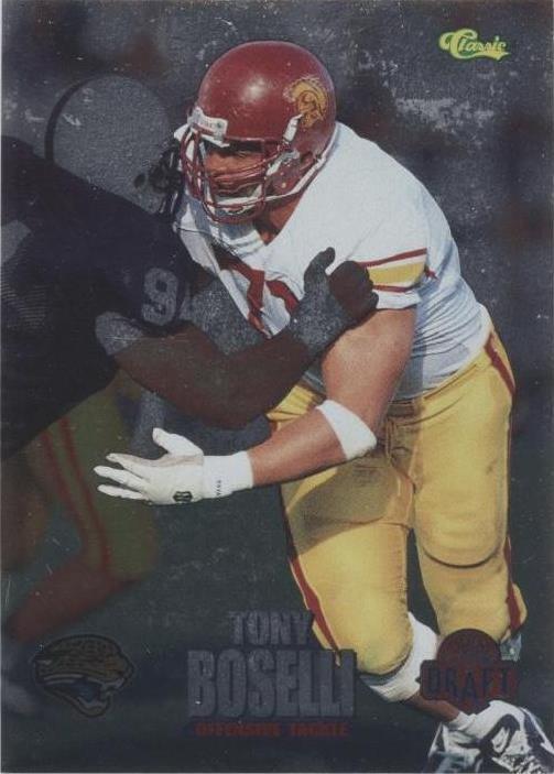 1995 Classic NFL Draft - Tony Boselli #2 Silver (RC) for sale online | eBay