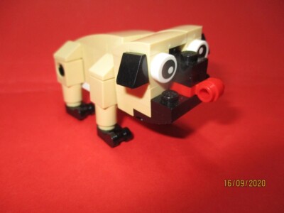 LEGO PET PUG / BULL DOG (FOR DOG LOVERS) | eBay Australia