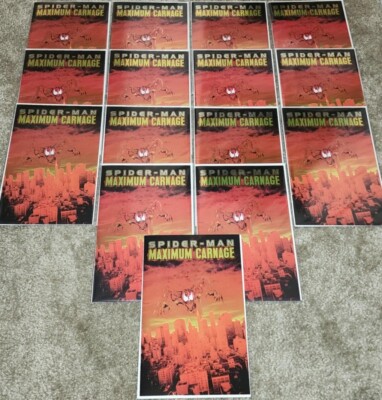 Rare Maximum Carnage 1 NM MX Limited 500 ForeignVariant Bill ...