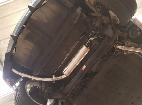 M2 HONDA CIVIC TYPE-R FN2 STAINLESS STEEL BACK BOX MUFFLER REAR EXHAUST ...