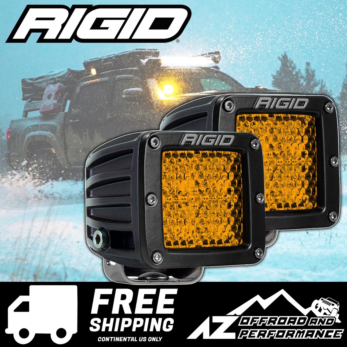Rigid Industries Dually Diffused Pair