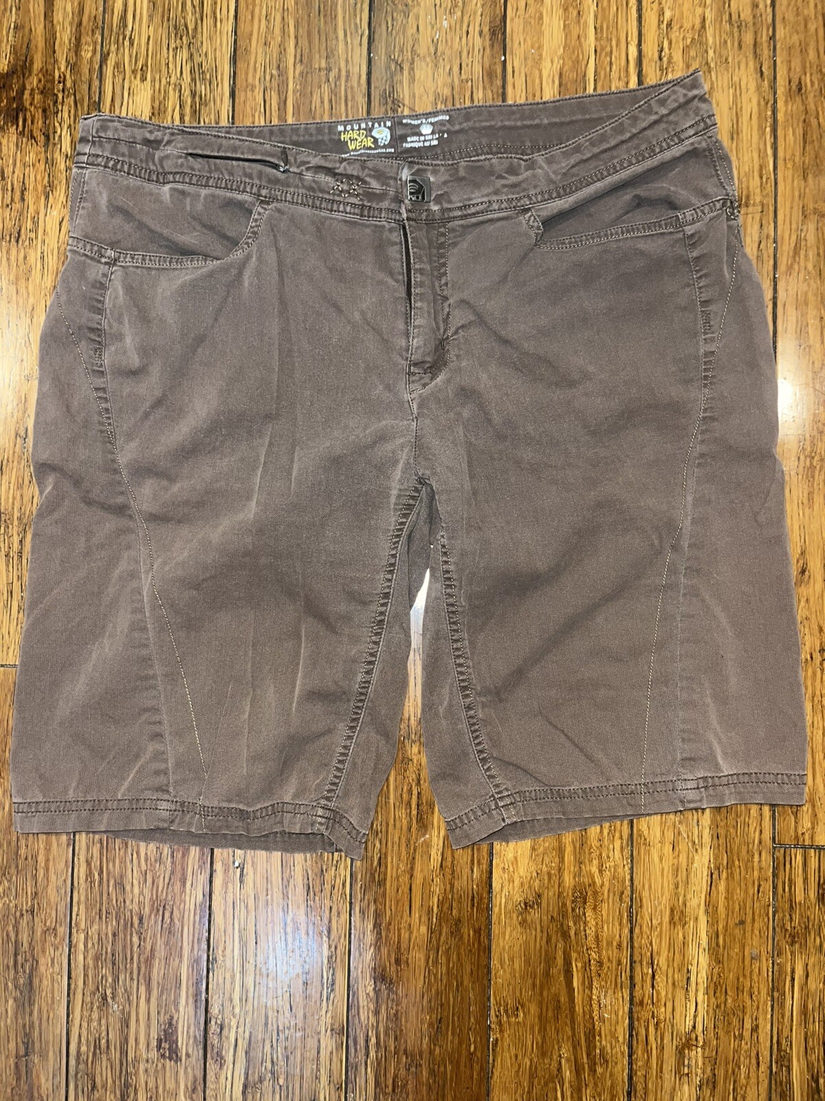 Mountain Hardwear Cargo Shorts Woman’s Size 12 Brown … - Gem