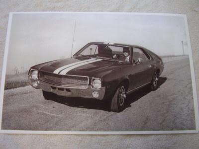 1968 AMC RAMBLER AMX 11 X 17 PHOTO PICTURE | eBay
