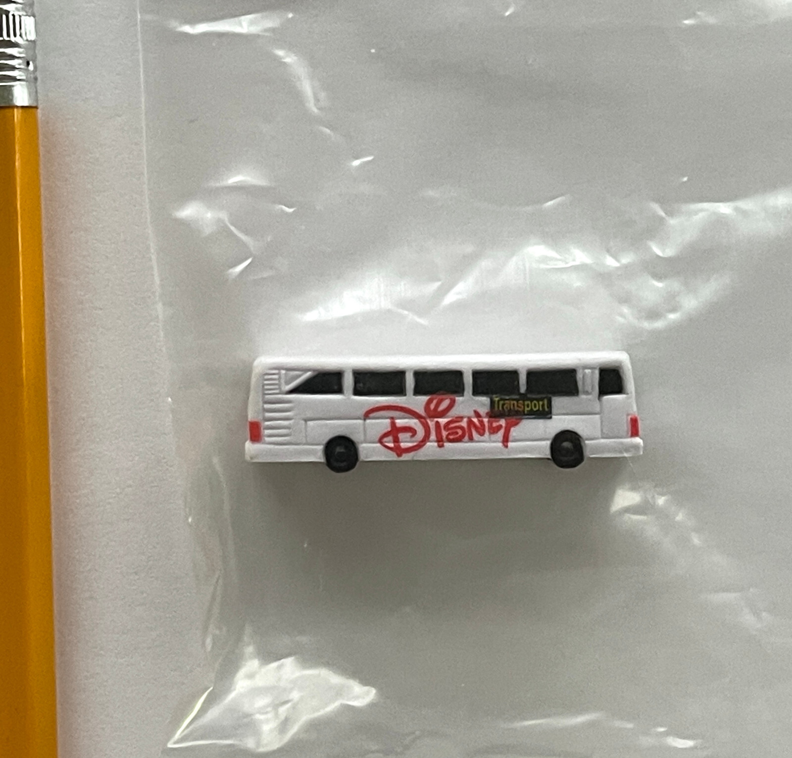Bus Disney Park Transport Bus World Transportation Tiny Figurine Mini ...
