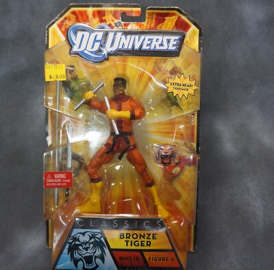 DC Universe Classics Bronze Tiger Extra Tiger Head Variant Apache Chief ...