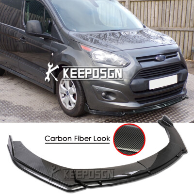 For Ford Transit Connect Front Bumper Lip Splitter Spoiler Body Kit ...