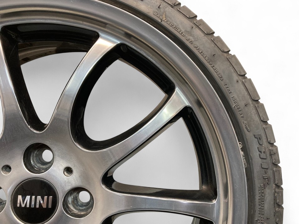 Mini Cooper JCW Refinished 18" Bright Turned Double Spoke Wheels R105 ...