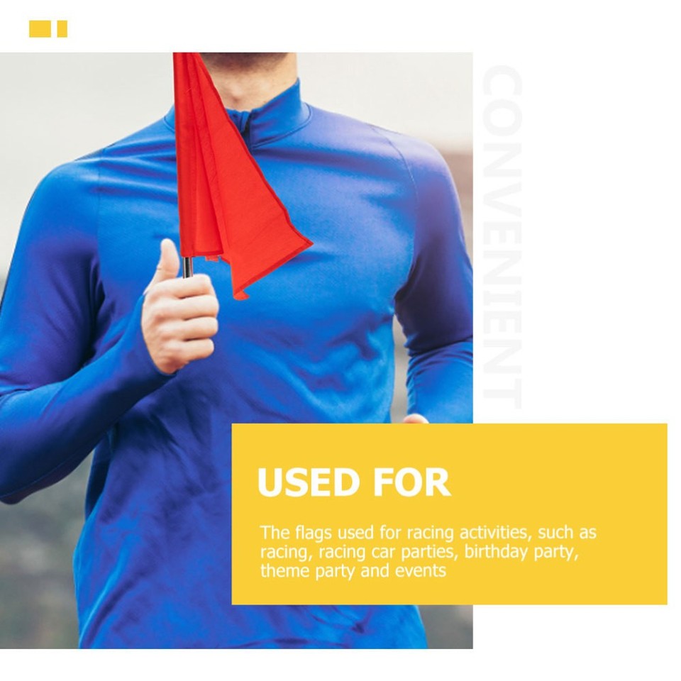 3pcs Warning Signal Flags Traffic Safety Signal Flag traffic flags | eBay