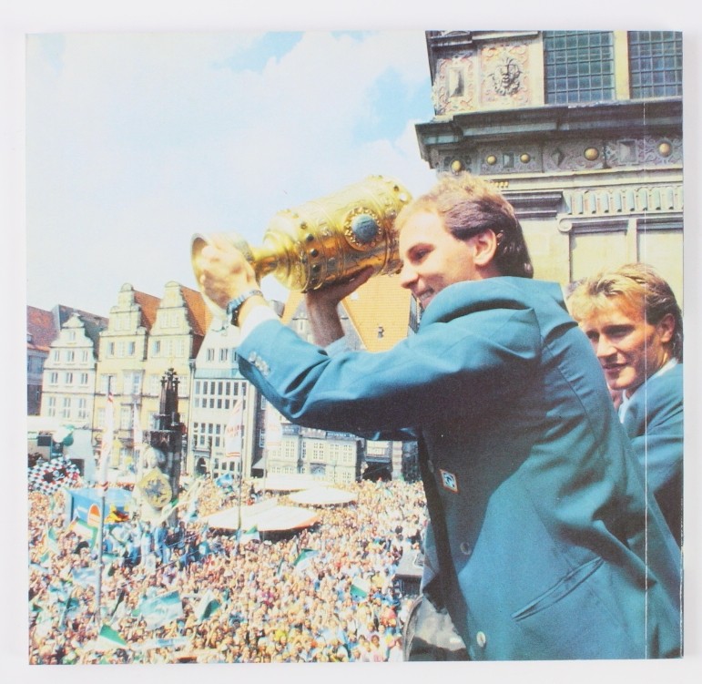 Werder Bremen - Dreimal ist Bremer Recht. Deutscher Pokalsieger 1991 ...