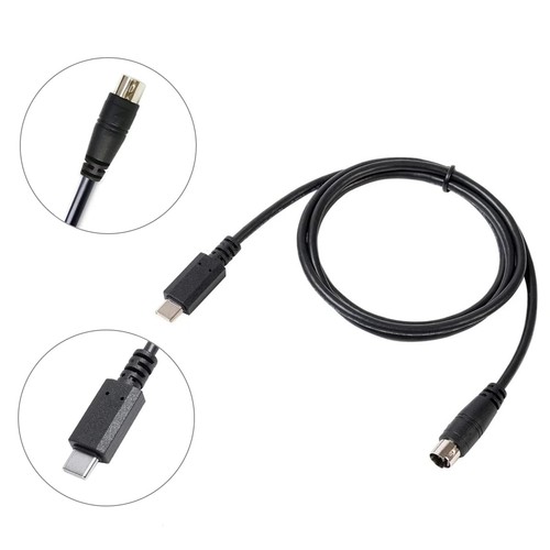 USB/USB-C to Mini-Din 7 Pin Male Cable for iRig Series HD 1.0 m, USB-C ...
