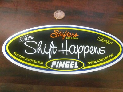 SHIFT HAPPENS RACING DECAL STICKER ORIGINAL OLD STOCK | eBay