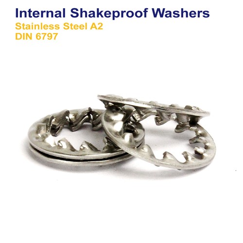 INTERNAL SHAKEPROOF WASHERS STAINLESS STEEL M2.5 M3 M4 M5 M6 M8 M10 M12 ...