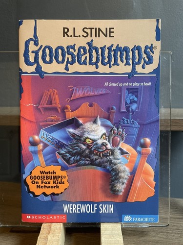 Goosebumps #60 Werewolf Skin 1st Print 1997 With Mask Insert Attached ...