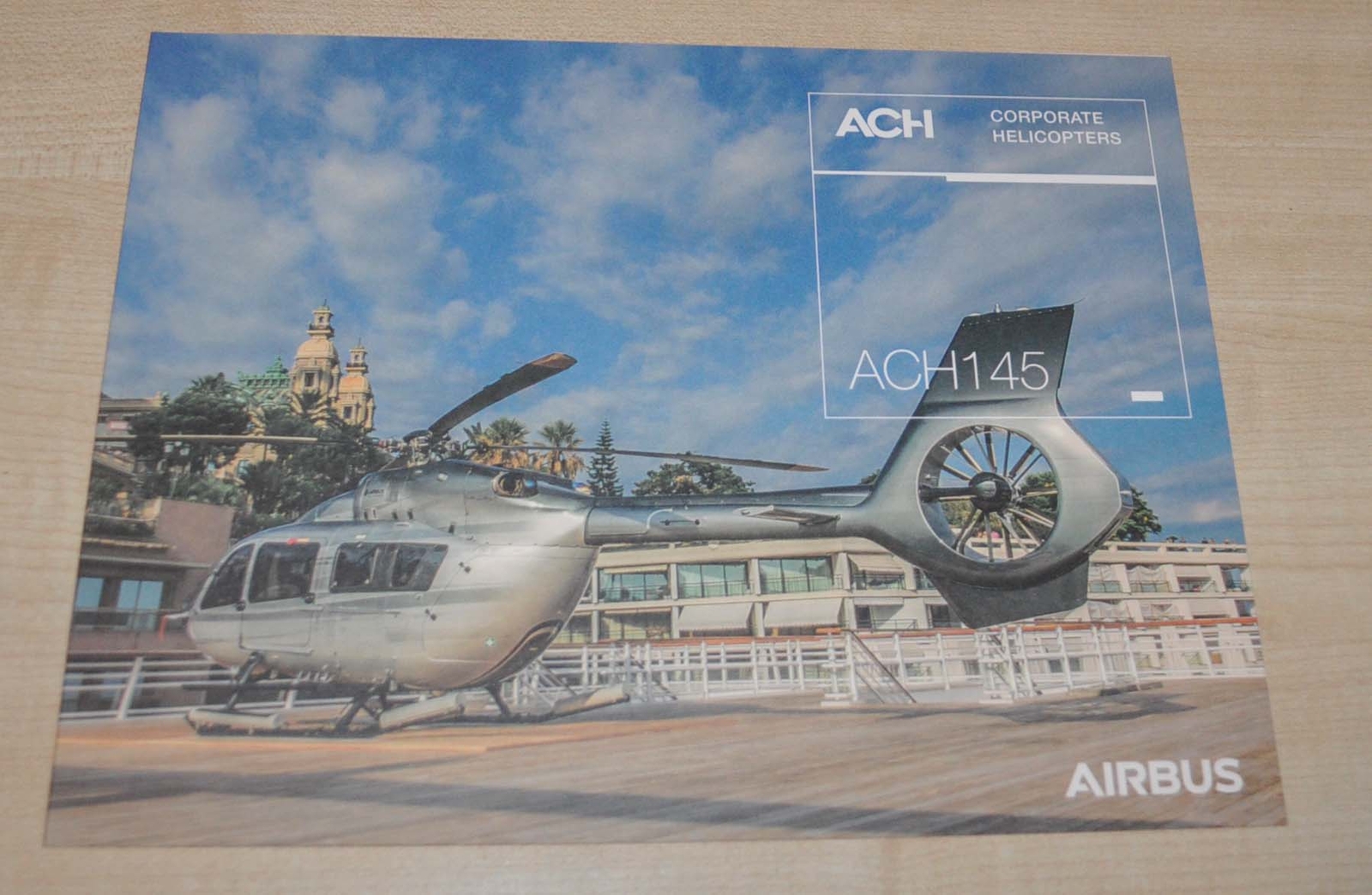 Airbus ACH145 Helicopter Brochure Prospekt | eBay