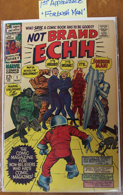 Not Brand Echh #1 1st Appearance of Forbush Man 1967 12c Cover Silver ...