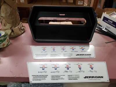 JERR DAN CONTROL HOOD RIGHT WITH NEW STYLE DECAL AND NEW LIGHT | eBay