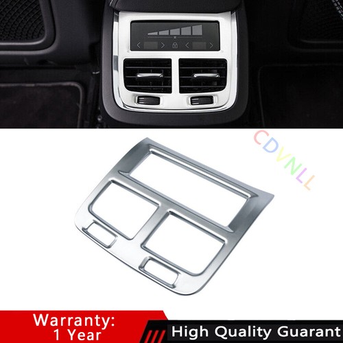 Fit For Volvo XC60 2018-2021 Matte Silver ABS Rear Air Outlet Vent ...