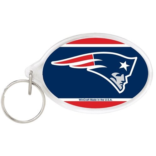 New England Patriots Oval Acrylic Key Ring Chain - Super Bowl 53 LIII ...