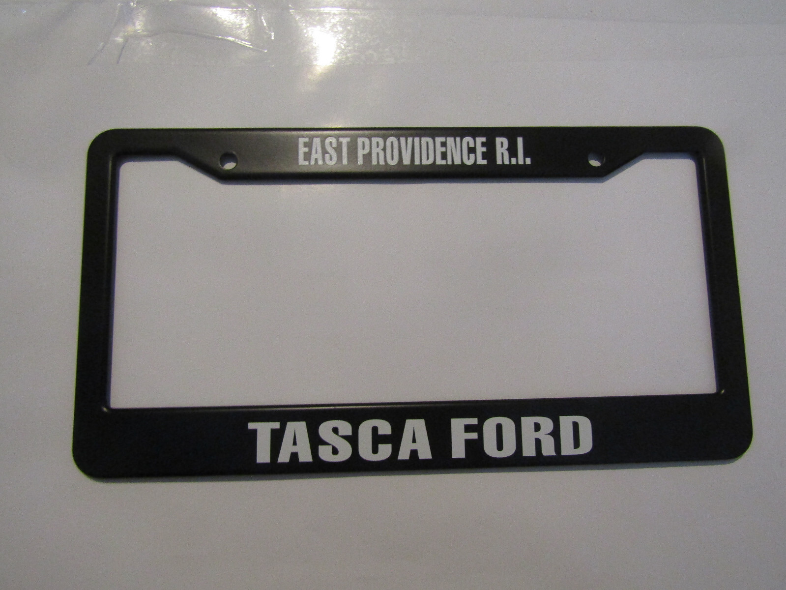 TASCA FORD RETRO DEALERSHIP DEALER STYLE LICENSE PLATE FRAME SHELBY ...